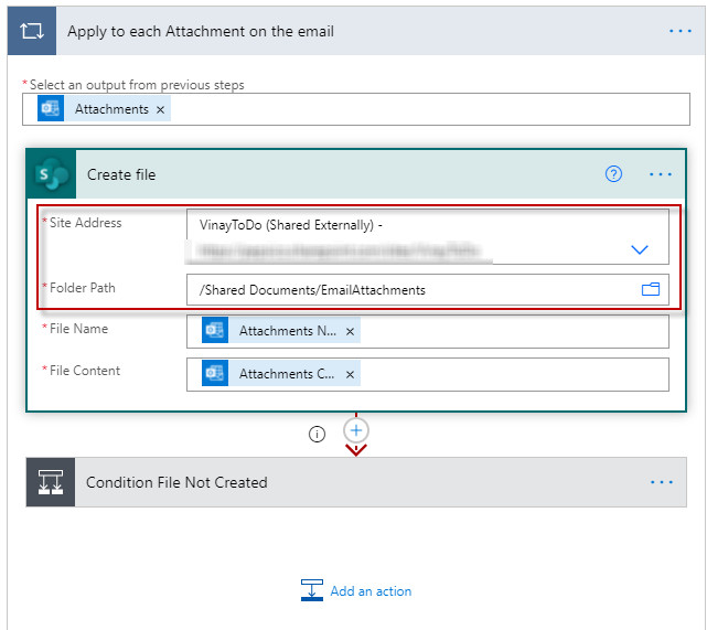 Saving Email Attachments In SharePoint