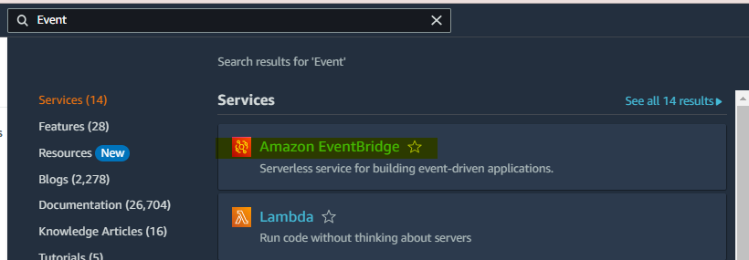 Schedule Aws Lambda Function
