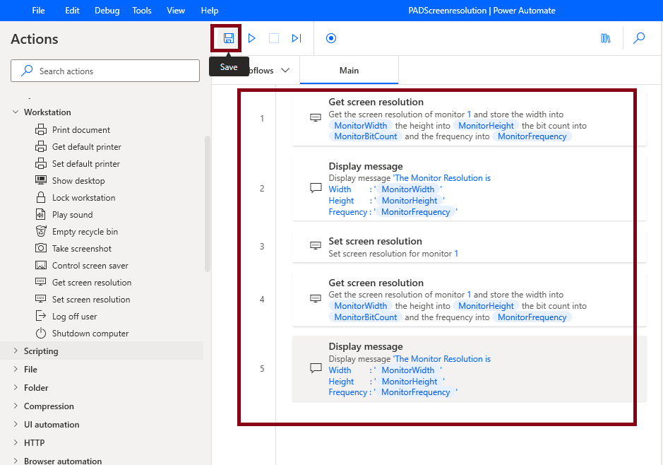 Screen Resolution In Desktop Flow Using Microsoft Power Automate