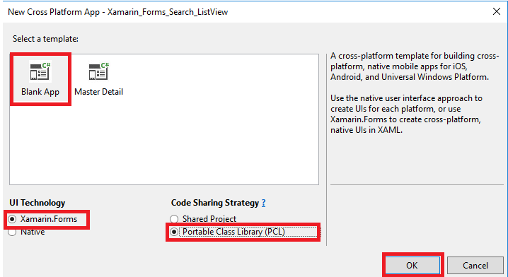 Searching A Name From The ListView Using Xamarin.Forms For UWP