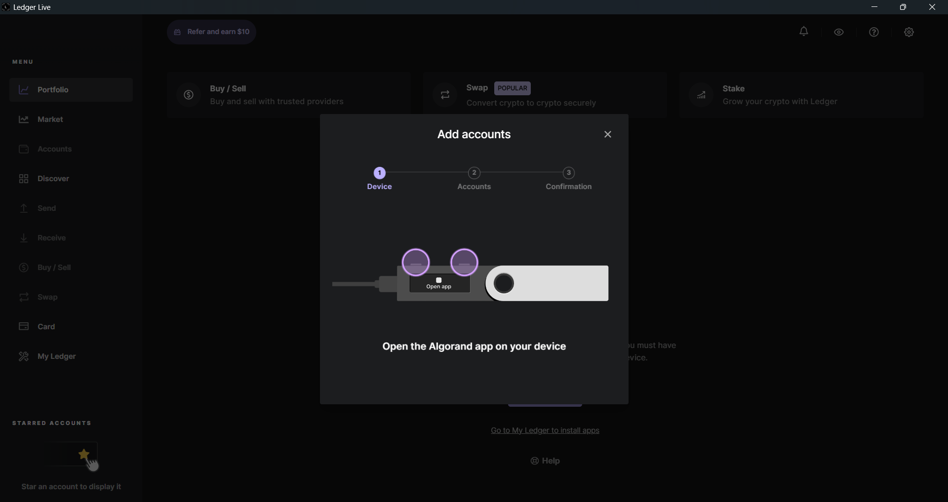 Securely Set Up Your Algorand Account on Ledger Nano