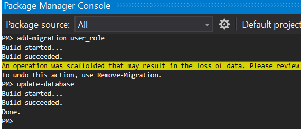 Seed Data In .Net Core Identity