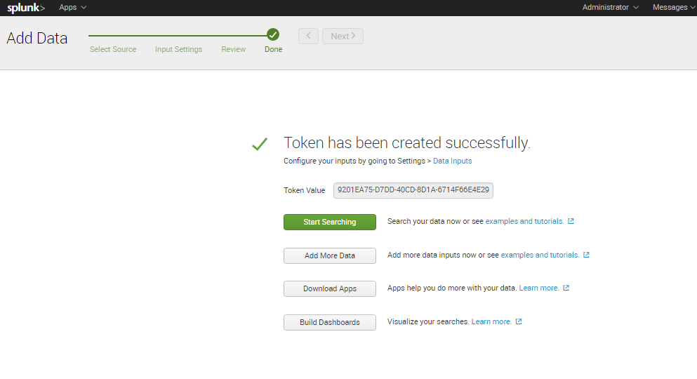 Send Json Data From Aspnet Web Api To Splunk