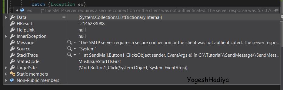 Send Mail from an ASP.NET Web Form Website