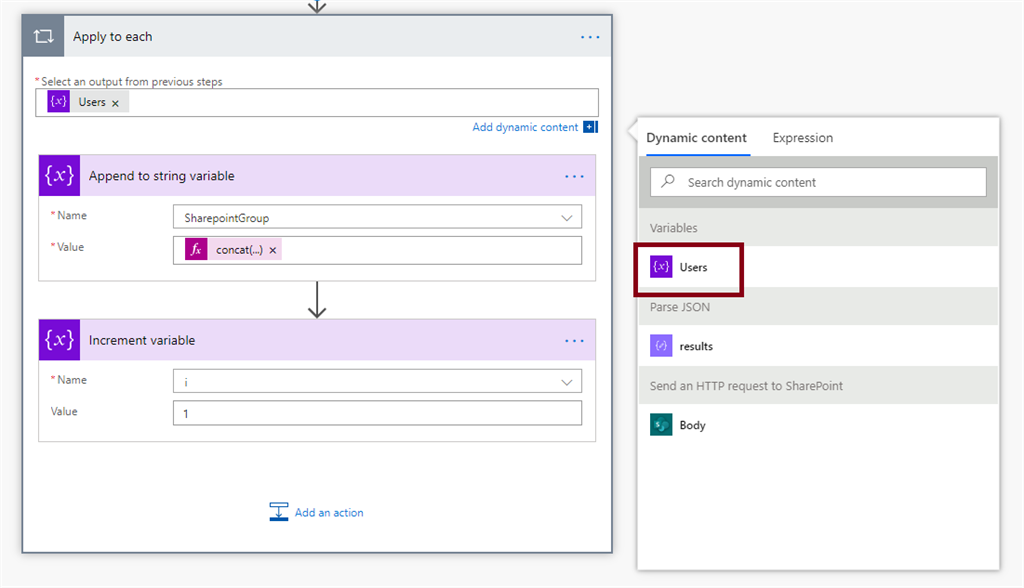 Send Mail To Sharepoint Group Members Using Power Automate