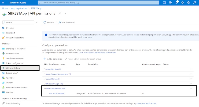 Send Messages From Postman To Service Bus
