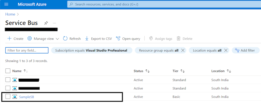 Send Messages From Postman To Service Bus