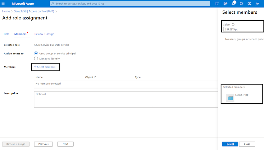 Send Messages From Postman To Service Bus