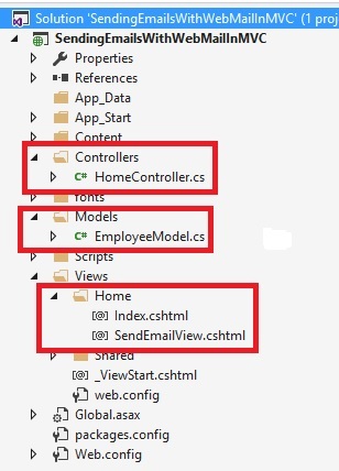 Sending Emails In ASP.NET MVC From Razor View Using WebMail Helper
