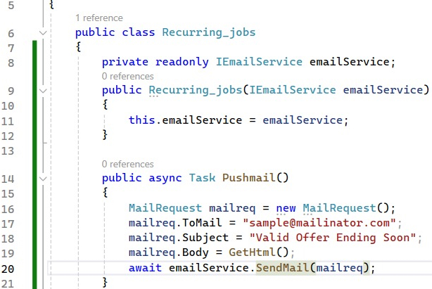 Sending Recurring Emails Using HangFire in .NET Core Minimal APIs