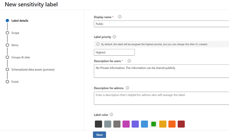 Sensitivity Labels in Microsoft 365