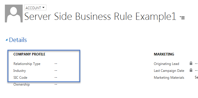 Server Side Execution Of Business Rules