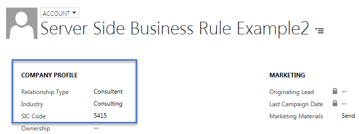 Server Side Execution Of Business Rules