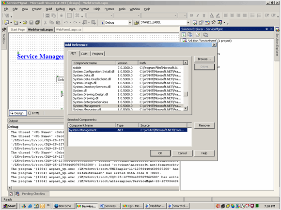Service Management In Cnet 