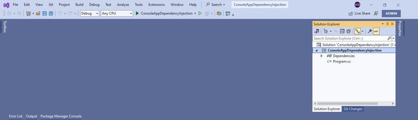 Services Lifetime Management in .NET Console Applications