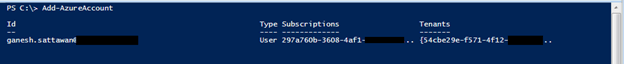 Set Default Subscription Using Azure Service Management Cmdlets In Azure Powershell