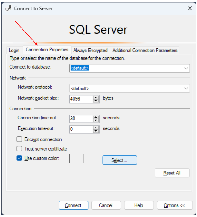 Set Status Bar Color For Sql Server Query Editor 3136