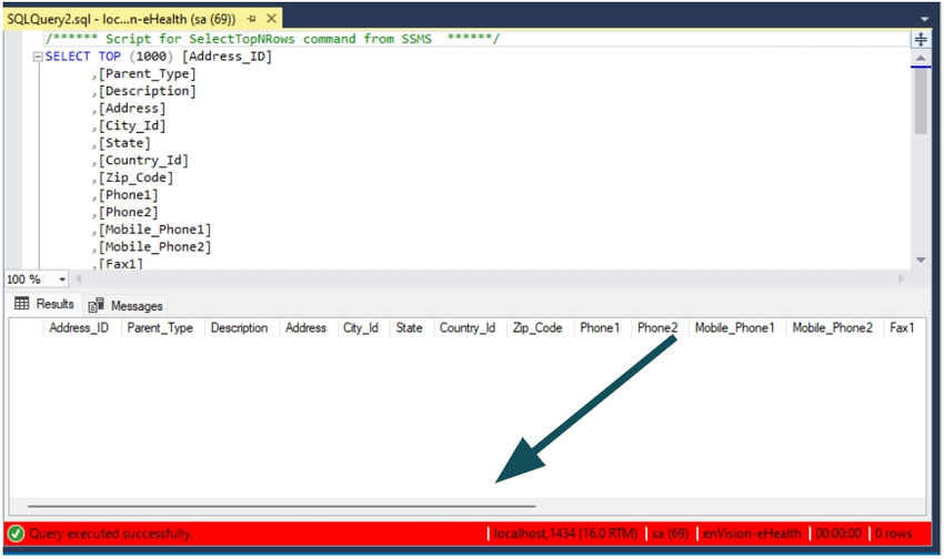 Set Status Bar Color for SQL Server Query Editor Set Status Bar Color for SQL Server Query Editor