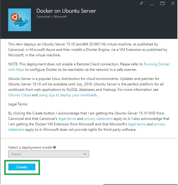 Set Up Docker On Ubuntu Server By Using The Azure Portal 7436