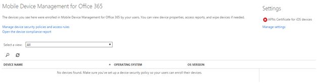 Set Up Mobile Device Management For Office 365 At Your Office 365 Admin ...