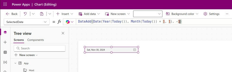 Setting Default Dates in Power Apps: Using Today(), Date(), Year(), and ...