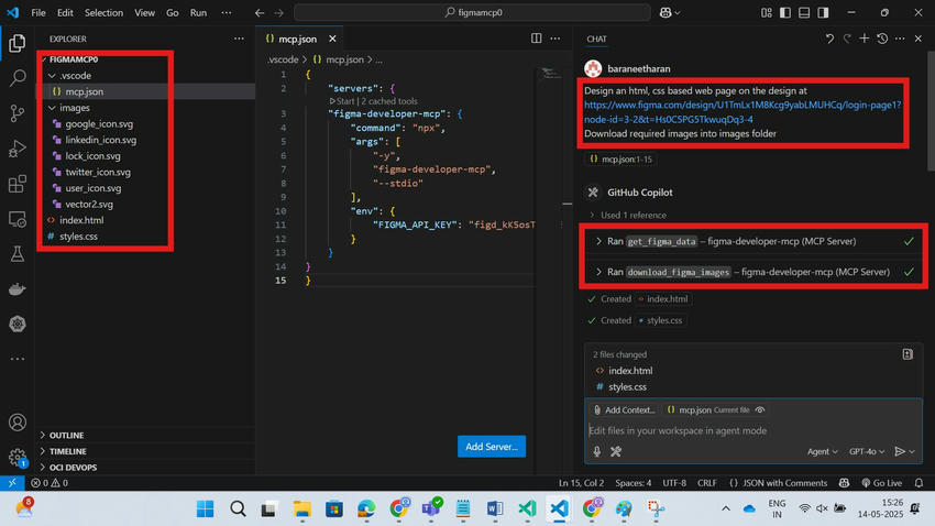 Setting Up Figma MCP Server with GitHub Copilot