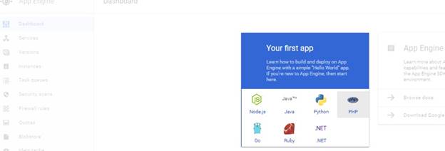Setting Up Google App Engine And Uploading An Image To Google Cloud Using PHP
