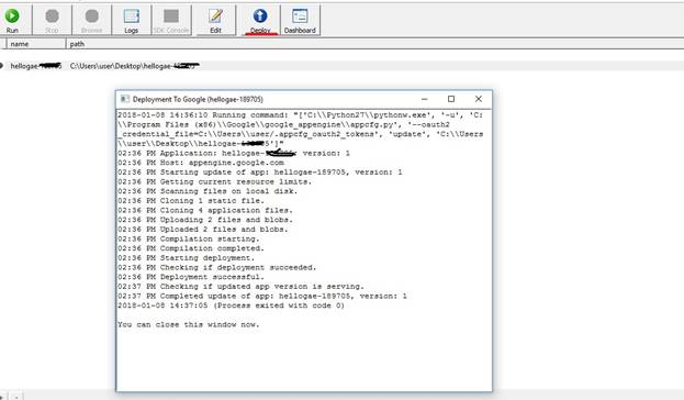 Setting Up Google App Engine And Uploading An Image To Google Cloud Using PHP