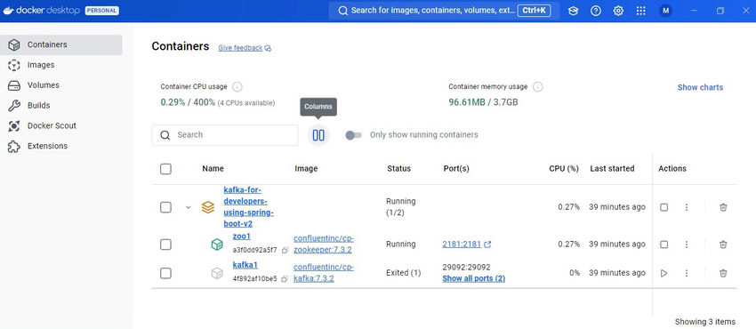 Setting Up Kafka In Local using Docker