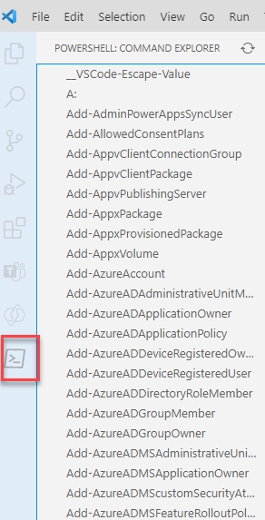 Setting Up PowerShell ISE In VS Code