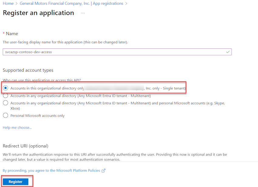 Setting up SharePoint app-only principal with App Registration
