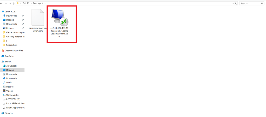 Setup Amazon EC2 Windows Instance