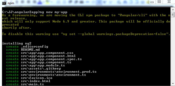 Setup Angular 2 Application Within Minutes Using Angular Cli