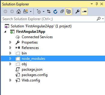 Setup Angular Environment On Visual Studio 2017