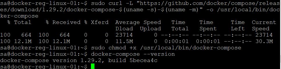 Setup Docker And Docker Compose On Linux Vm