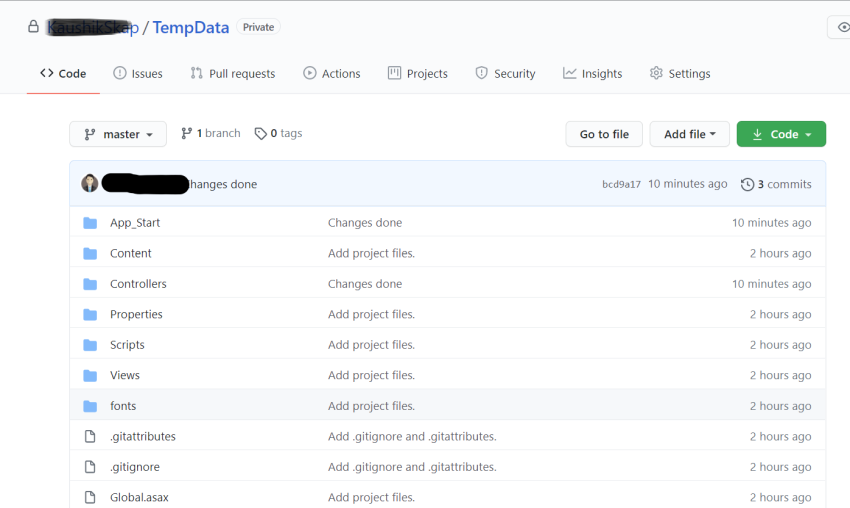 Set Up GitHub With .NET Project