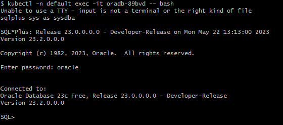 Setup Oracle Database Pod In Kubernetes Cluster Using Yaml File 9855