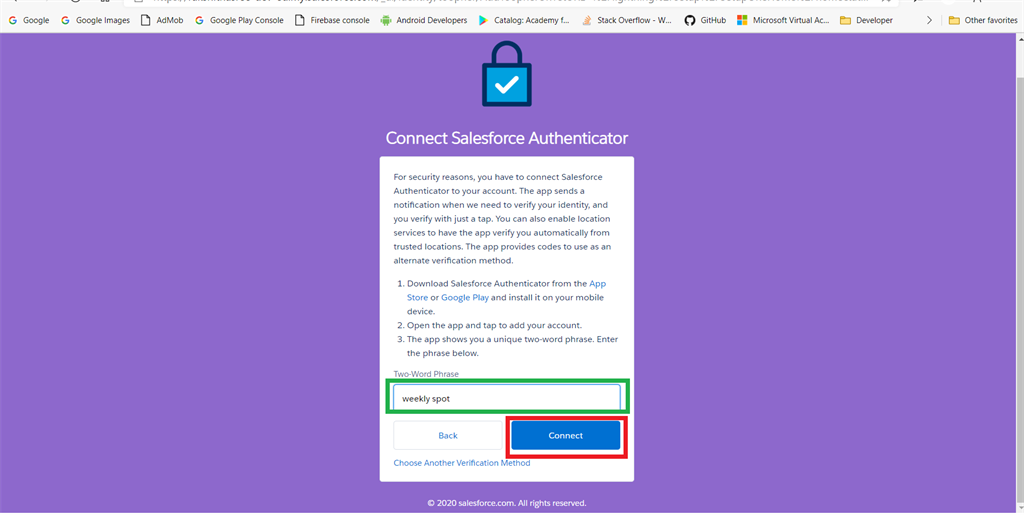 Secure Salesforce Login Using Two Factor Authentication And Salesforce Authenticator Application