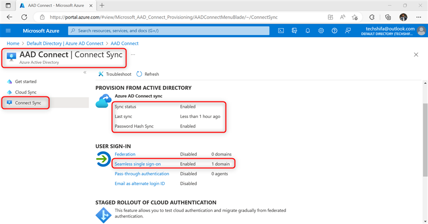 Setup Your Hybrid Environment Using Azure AD Connect