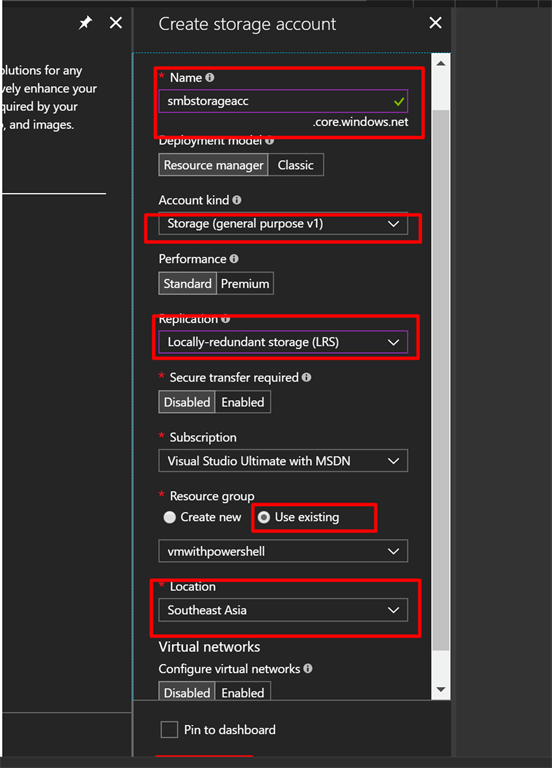 Shared Storage With Azure Virtual Machine