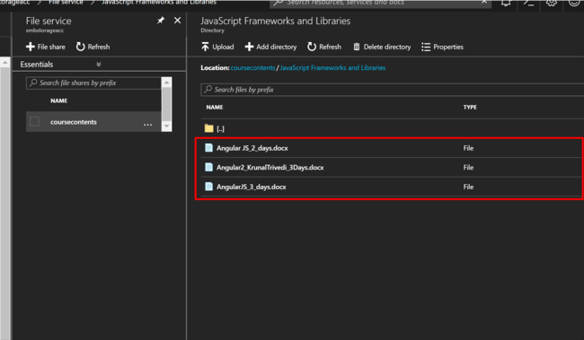 Shared Storage With Azure Virtual Machine