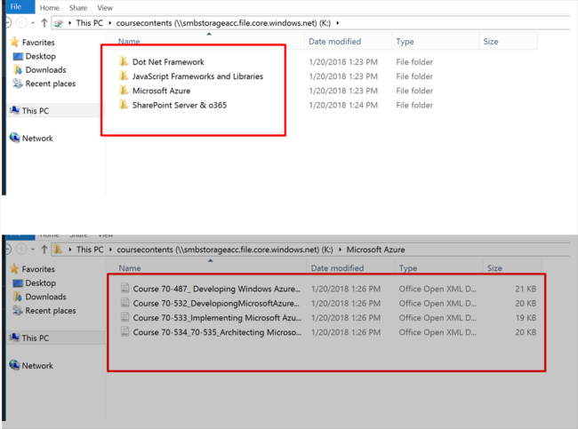 Shared Storage With Azure Virtual Machine