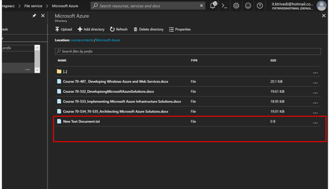 Shared Storage With Azure Virtual Machine