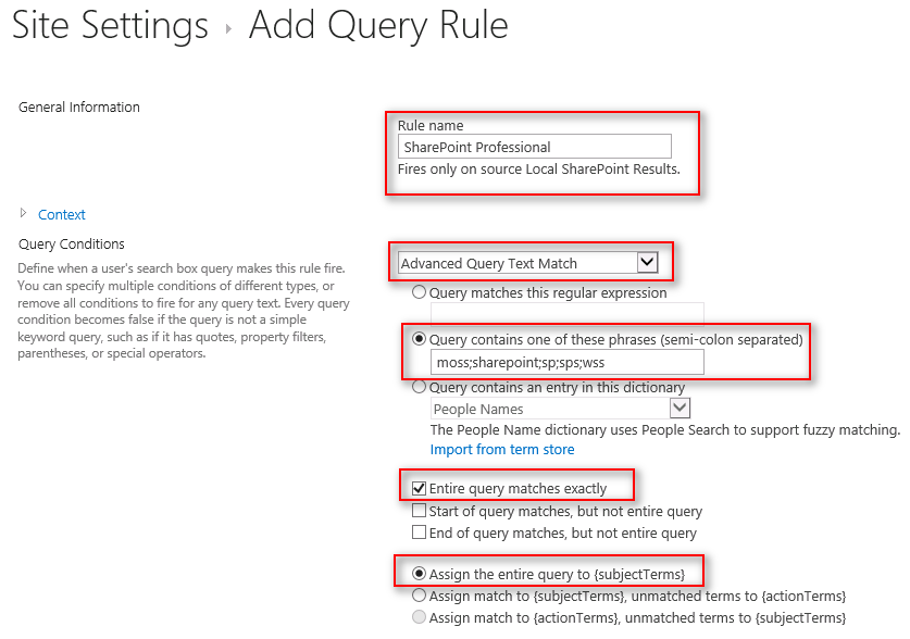 Sharepoint 2013 How To Create Custom Result Blocks Using Query Rules 1239
