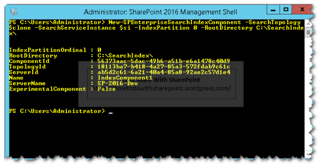 How To Configure Search Service Application Using PowerShell