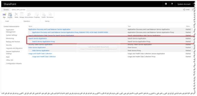 How To Configure Search Service Application Using PowerShell
