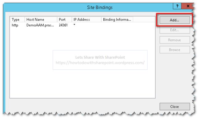 How To Implement Alternate Access Mapping