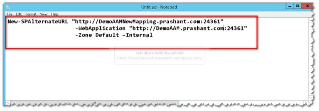 How To Implement Alternate Access Mapping