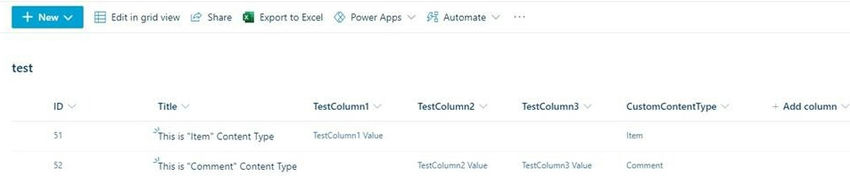 SharePoint Content Types In PowerApps Form - A Workaround!
