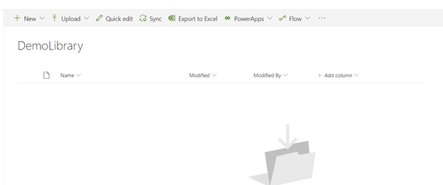 SharePoint Folder Operations Demo Using PnP JS In React Based SPFx Webpart